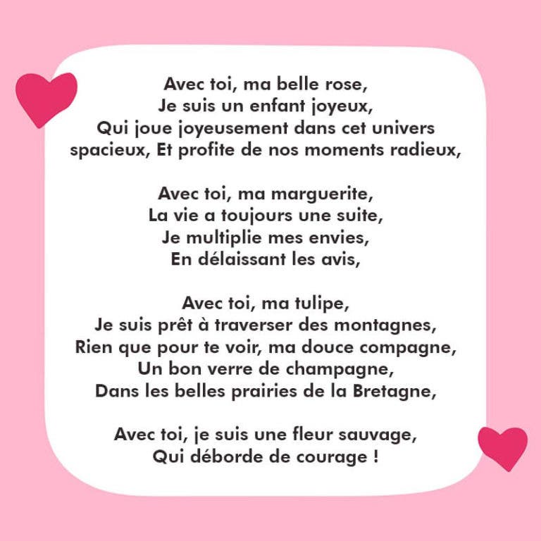 50 poèmes d’amour à envoyer à votre partenaire