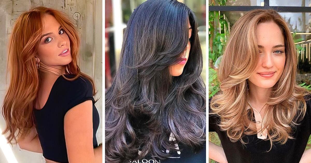 Coupe de cheveux longue : 20 idées de coiffures tendance 2024
