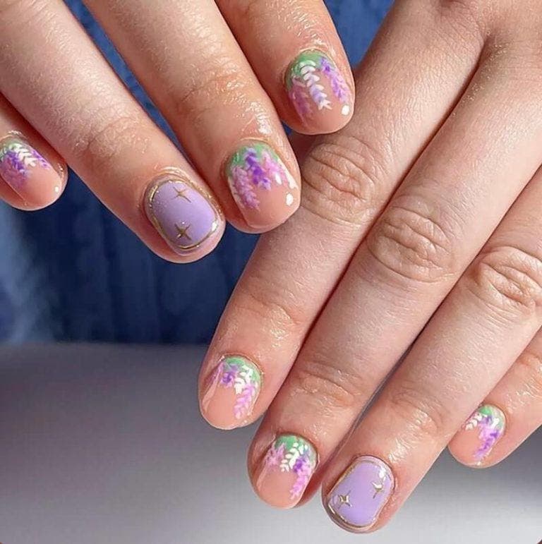 Manucure pour ongles courts : 32 idées de Nail Art originaux