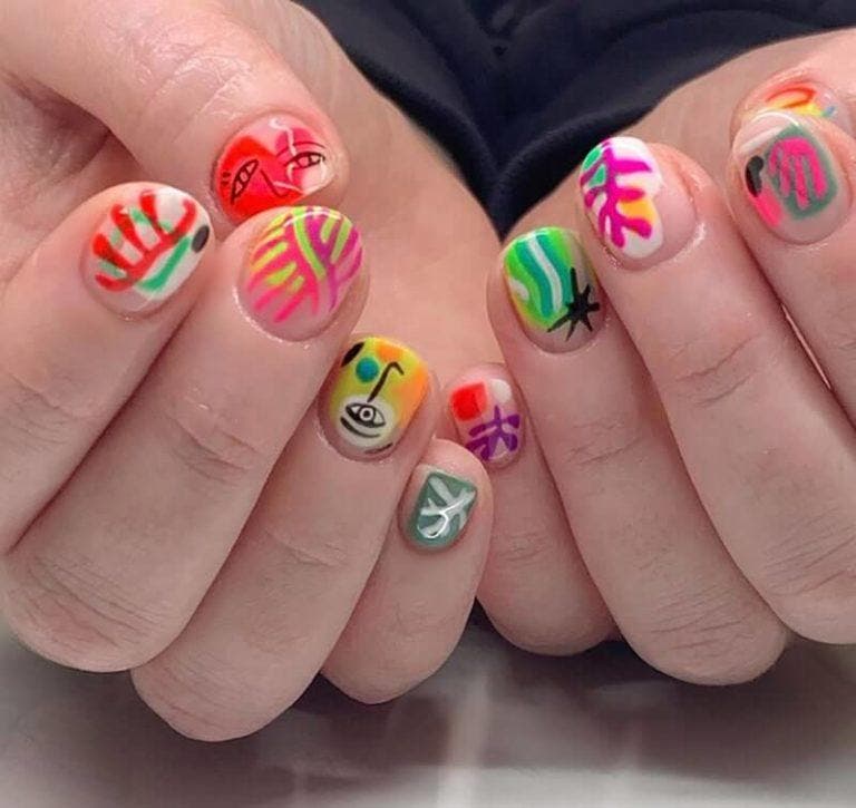 Manucure pour ongles courts : 32 idées de Nail Art originaux