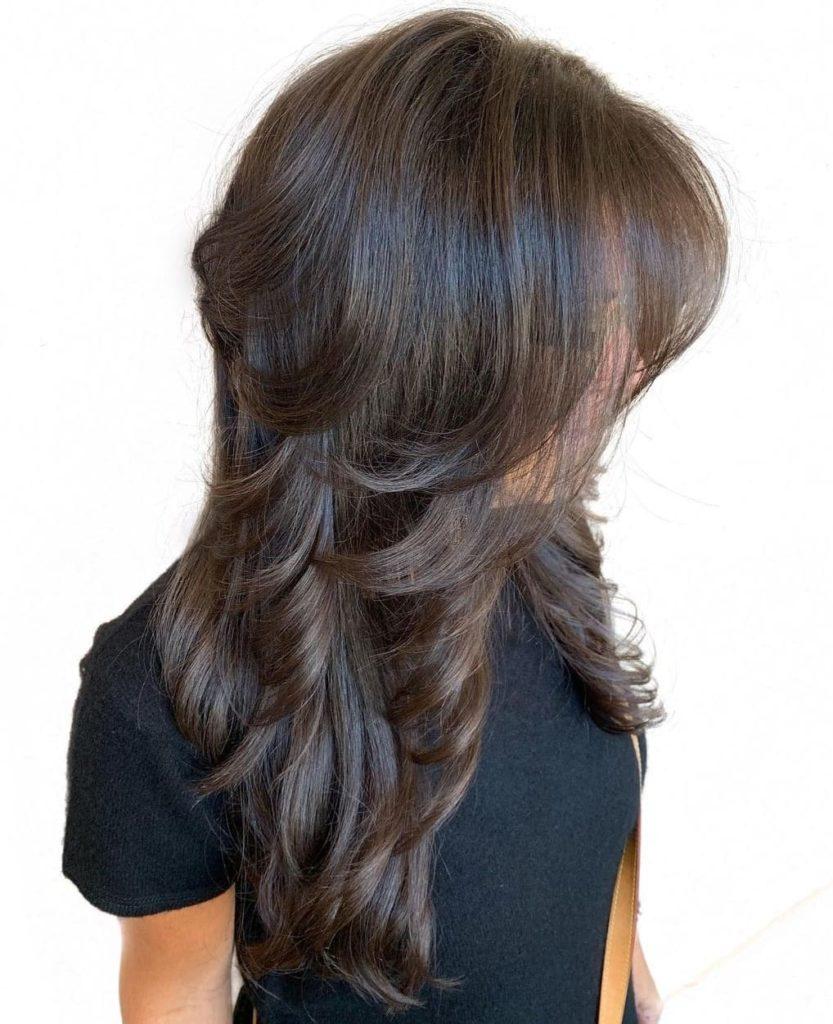120 coupes dégradées pour les femmes aux cheveux longs