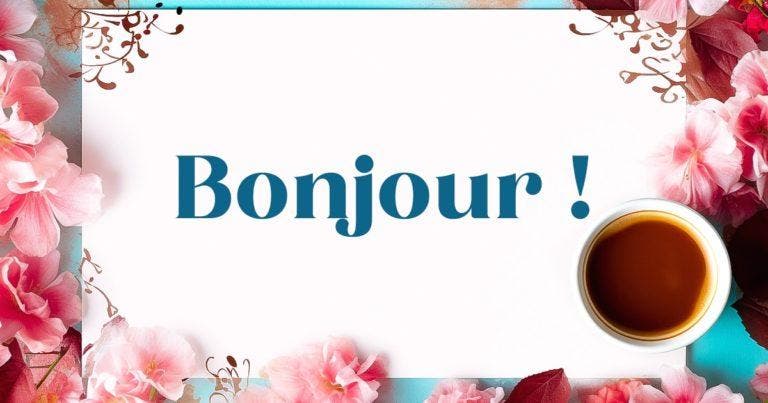 270 messages de bonjour à envoyer par SMS