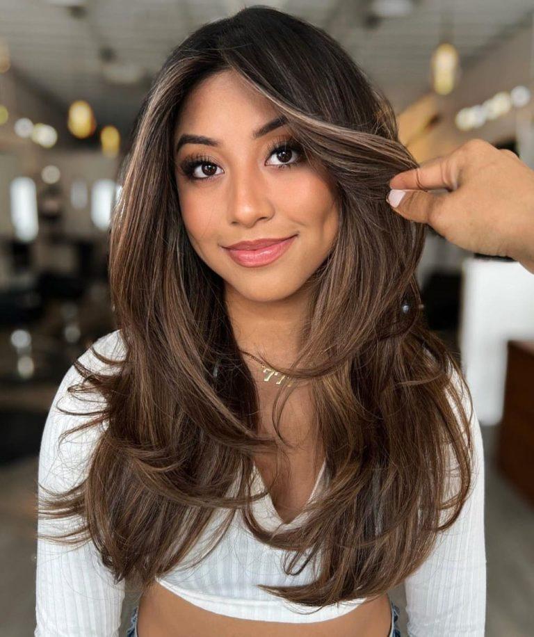 120 coupes dégradées pour les femmes aux cheveux longs