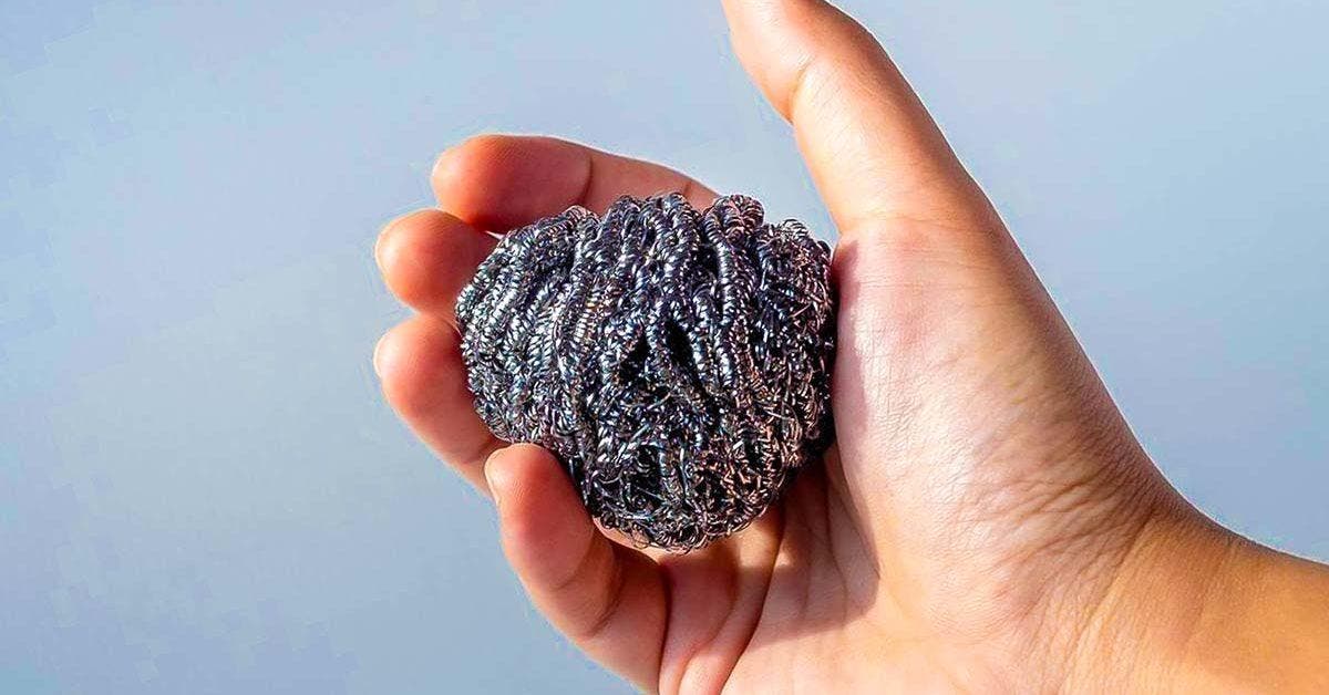 5 façons d’utiliser une éponge métallique