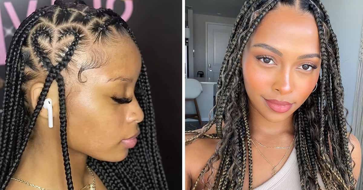 Tresse africaine : 20 modèles tendances en fonction de la longueur de ...