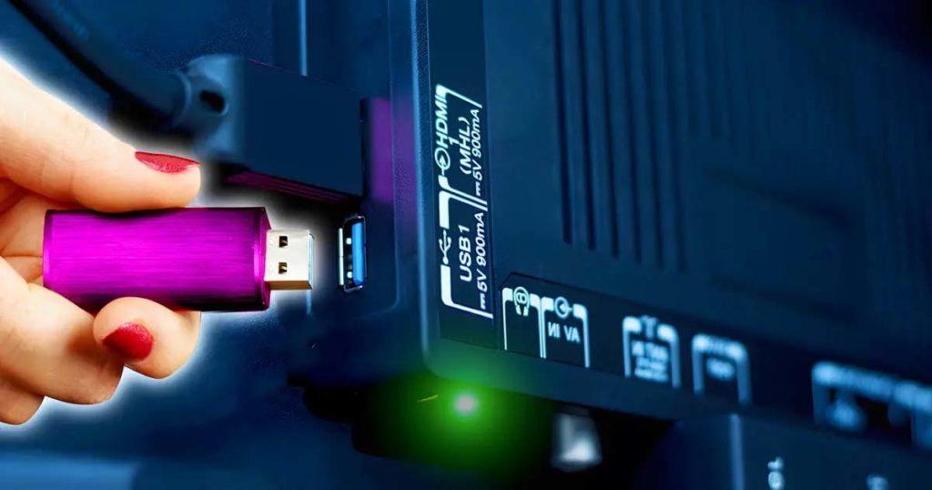 Comment utiliser les ports USB de la Télévision