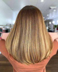 Balayage Blond Cheveux Lisse
