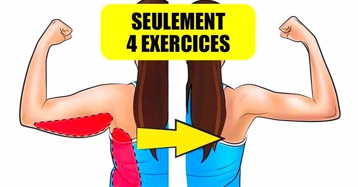 Bras flasques : 4 exercices pour les tonifier