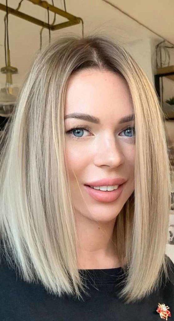 Coupe Carre Long Blondenull