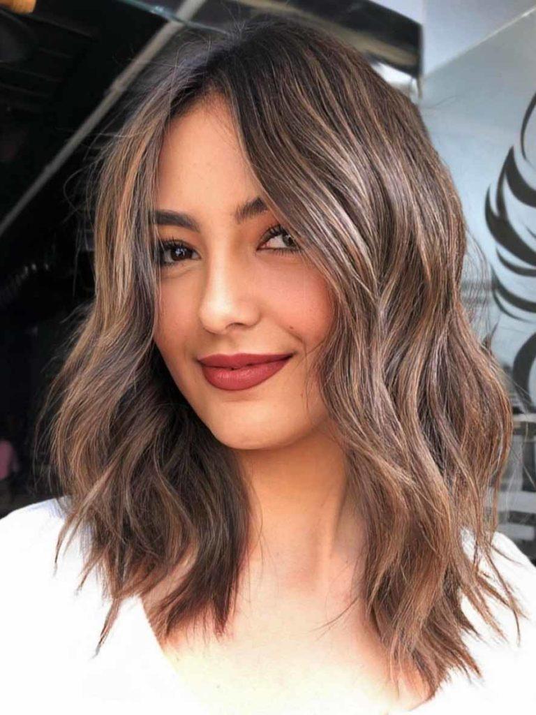 Coupe Cheveux Mi Long Ondule Degrade
