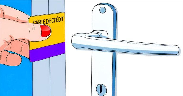 3 astuces pour ouvrir une porte avec les clés à l'intérieur