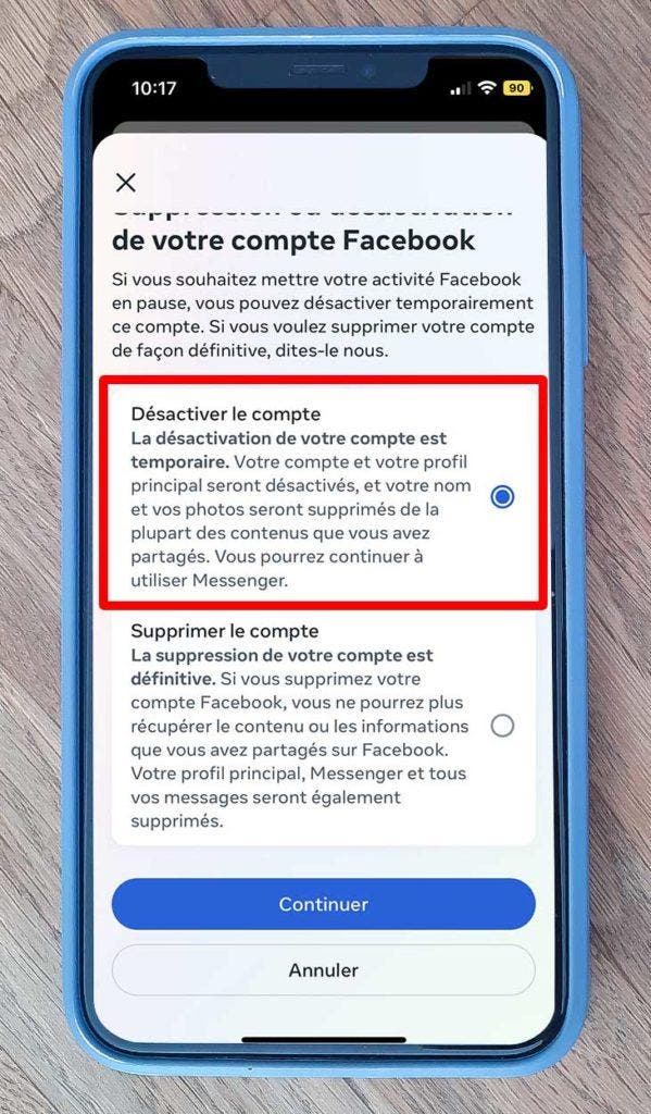 Comment supprimer ou désactiver son compte Facebook en 2023
