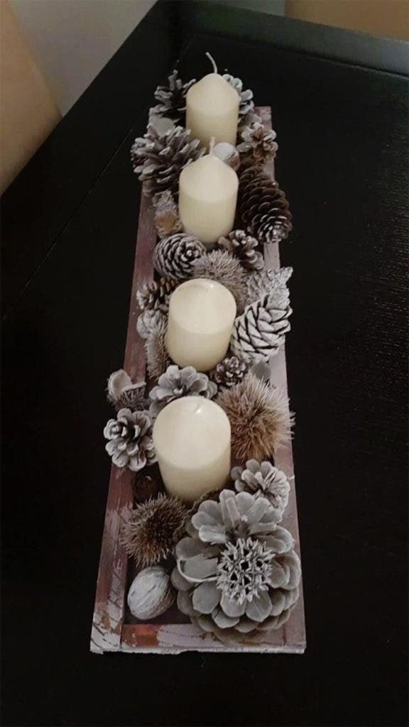 7 idées de décoration DIY originales avec des pommes de pin pour sublimer la maison avant Noël