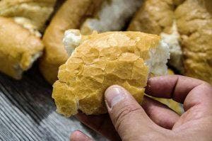 Galette anti-gaspi au pain rassis