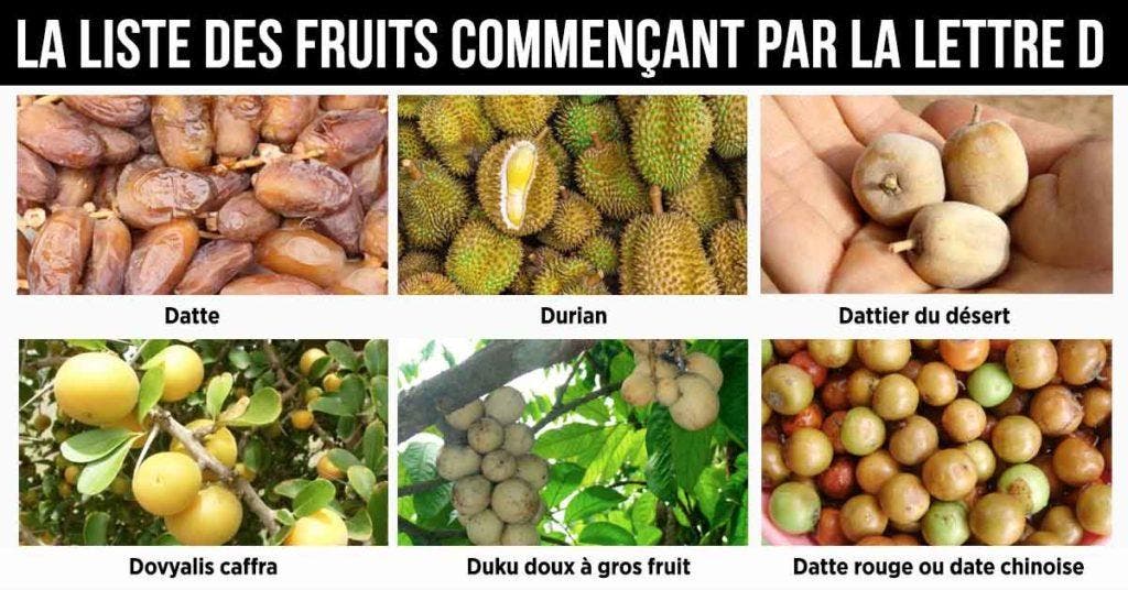 Fruit en C : la liste des fruits commençant par la lettre C