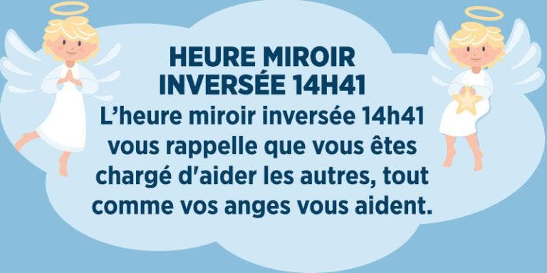 Heure miroir 14h41 : un message caché de l’univers