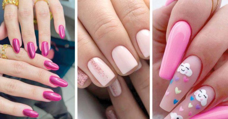 Manucure rose : 40 idées de Nail Art tendances en 2023