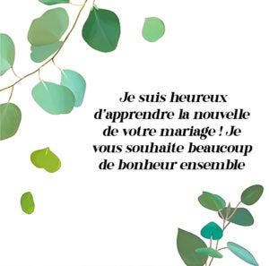 Félicitations Mariage : 120 textes et messages pour féliciter les mariés