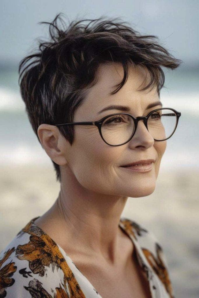 Coupe courte pour femme de 65 ans : 15 idées tendances en 2024