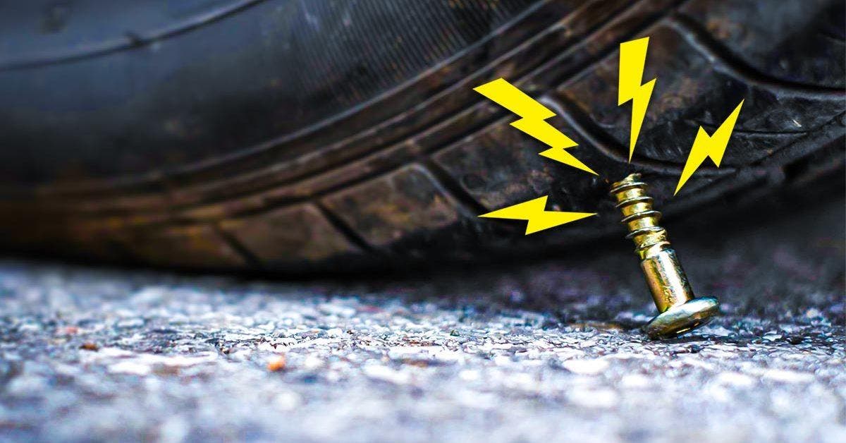 Réparation d'un pneu crevé : le guide étape par étape