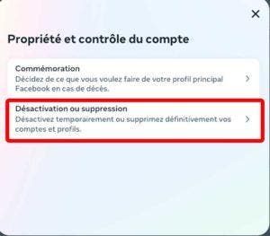 Comment supprimer ou désactiver son compte Facebook en 2023