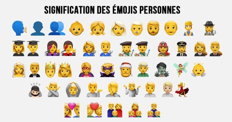 Émojis : signification de tous les smileys et émoticônes