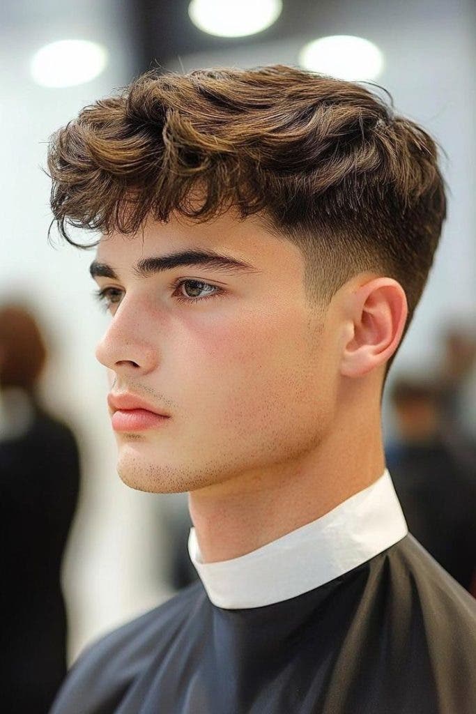Taper haut : 15 idées de coupes de cheveux pour hommes tendance 2025