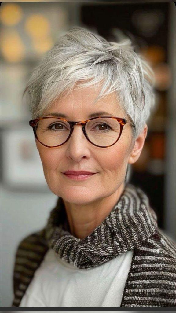 Coupe De Cheveux Courte Pour Femme De 50 Ans