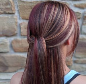 77 inspirations de couleurs et idées pour mèches de cheveux