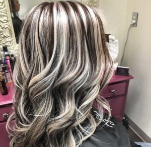 77 inspirations de couleurs et idées pour mèches de cheveux