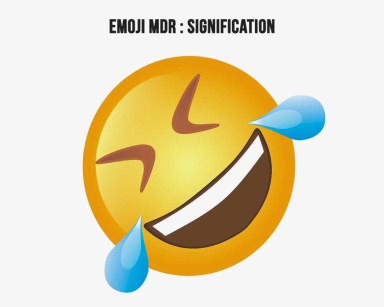 Emoji mdr 🤣 : signification et utilisations en 2023