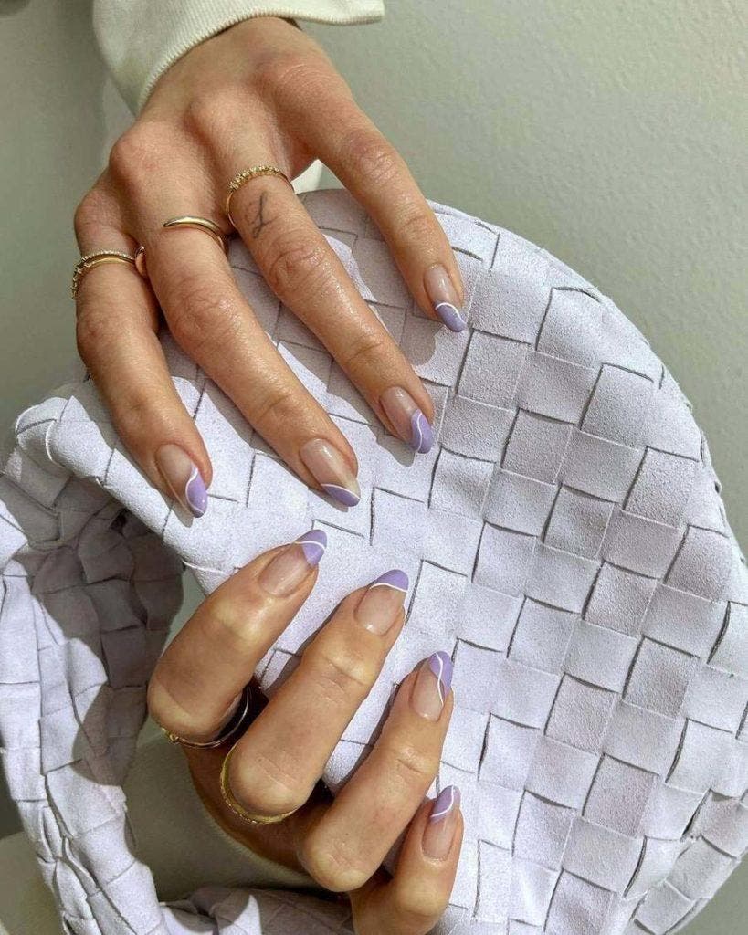 Le 30 migliori idee per la french manicure colorate da provare oggi ...