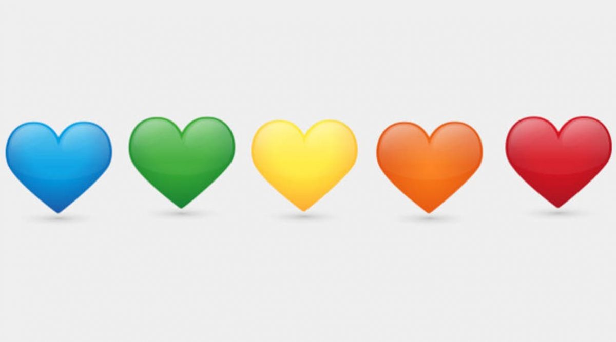 Les différentes couleurs des cœurs Emoji ont chacune une signification ...