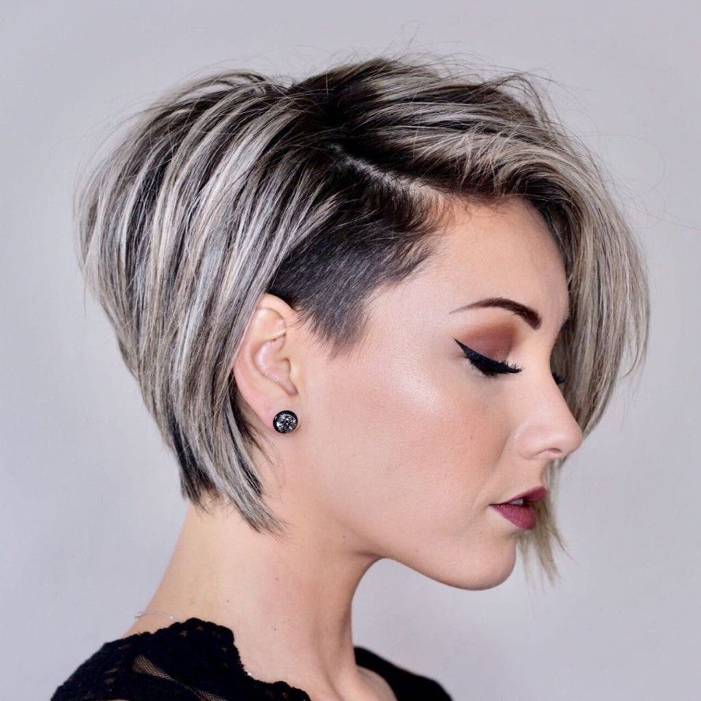 60 inspirations pour faire des mèches quand on a des cheveux courts