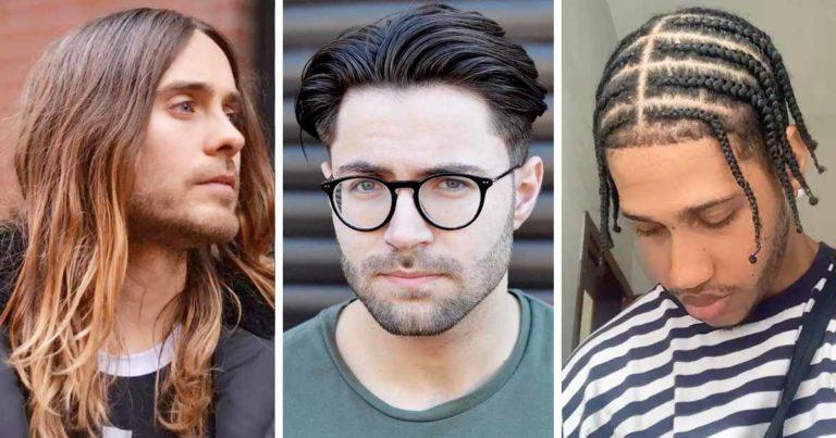 Middle part homme : 20 coiffures tendance en 2024