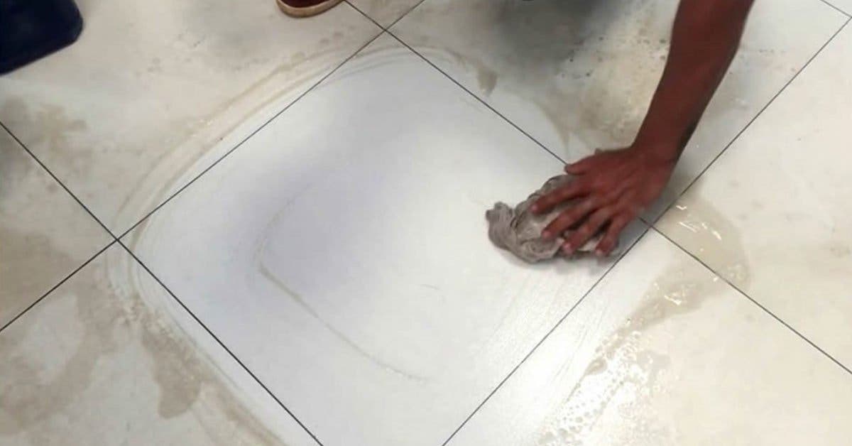 Des astuces simples et efficaces pour nettoyer le sol blanc et le faire ...