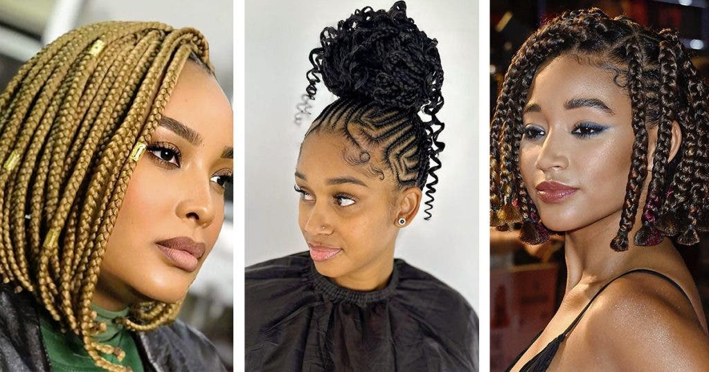 Tresse africaine : 20 modèles tendances en fonction de la longueur de ...